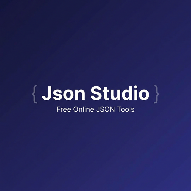 JSON Studio - Best Free JSON Tools (100% Client-Side)